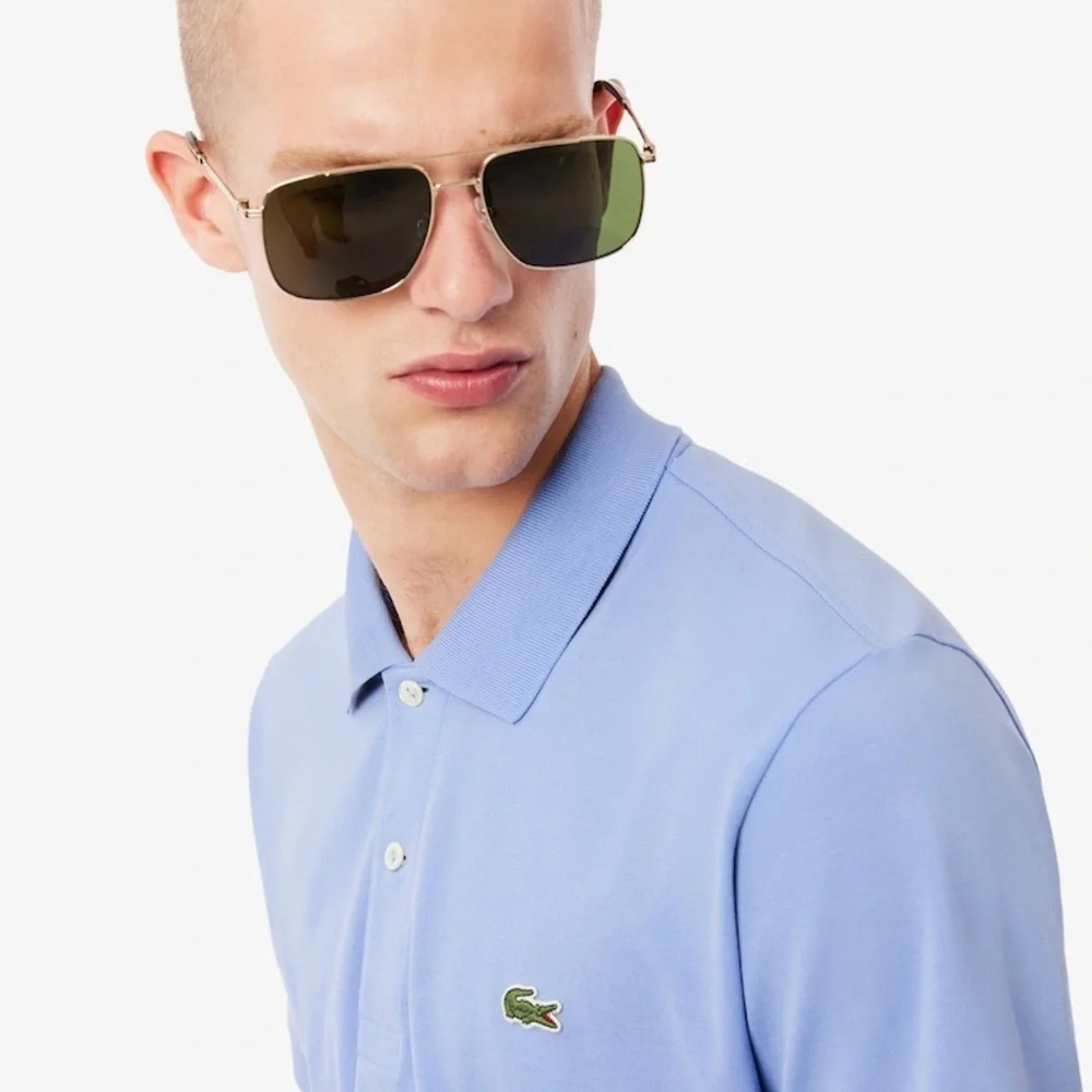 Lacoste | Shirts | Lacoste Mens Light Blue Polo Shirt | Poshmark